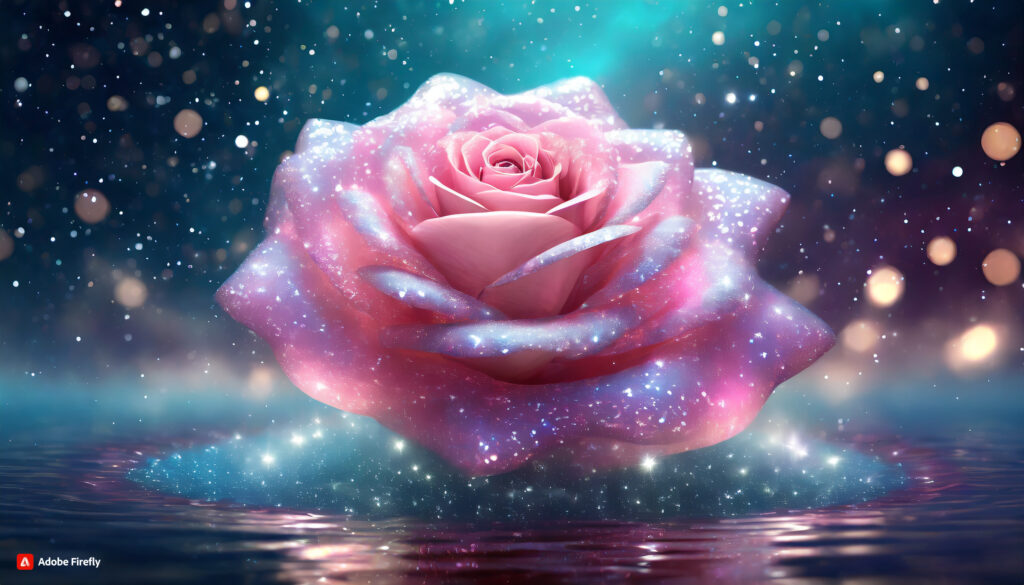 100+ Free Roses and Flower Images made of galaxy, stars, under the ...
