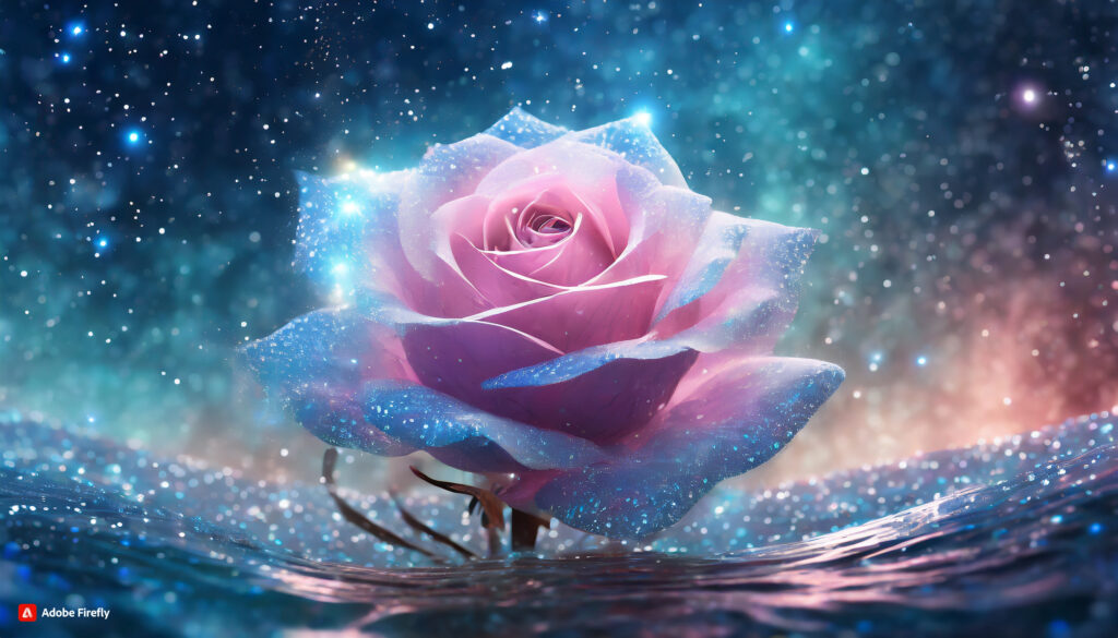 100+ Free Roses and Flower Images made of galaxy, stars, under the ...